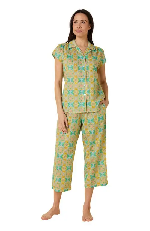 THE CAT'S PAJAMAS Voile Capri Set - Selene