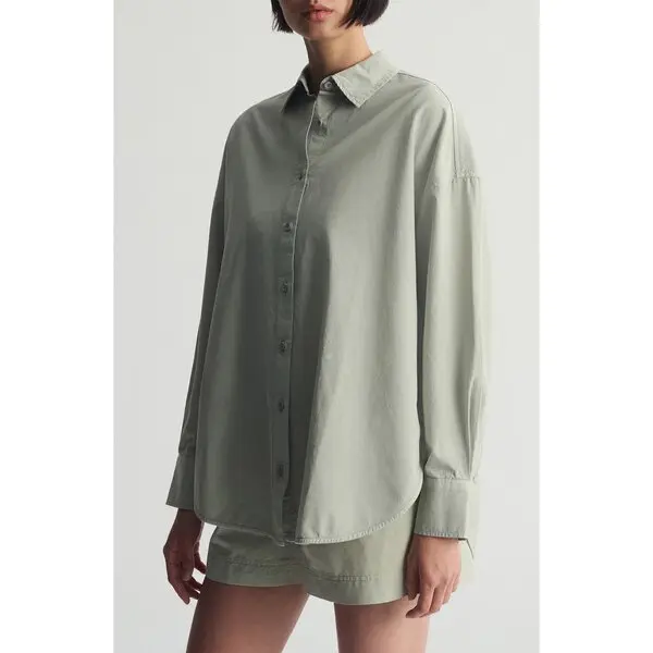 Brooklyn Industries Oversized Button-up Shirt