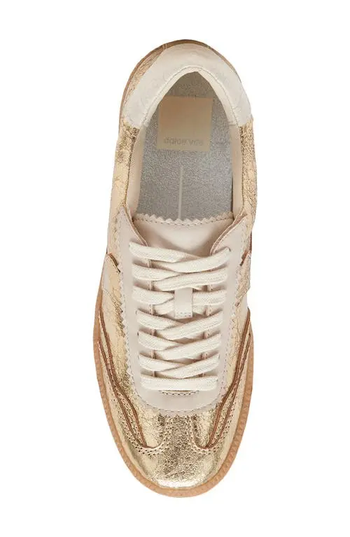 Dolce Vita Notice Sneaker - Gold Distressed Leat