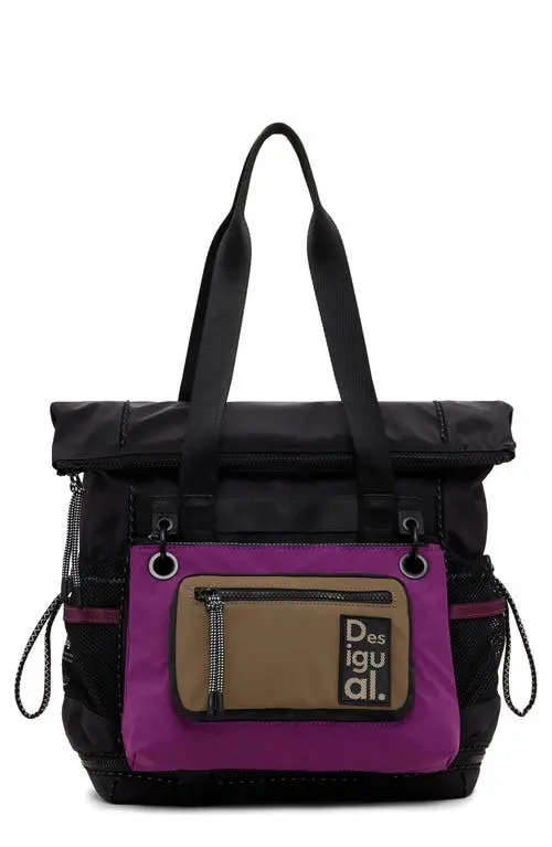 Desigual Canvas Backpack - Black