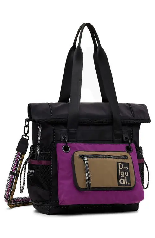 Desigual Canvas Backpack - Black