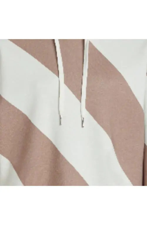 Cynthia Rowley Striped Relaxed Hoodie