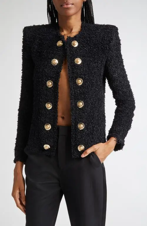 Balmain Tweed Spencer Jacket