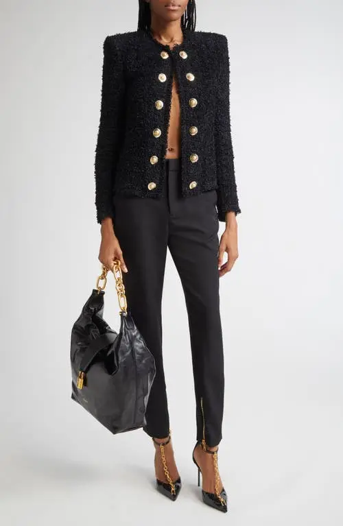 Balmain Tweed Spencer Jacket