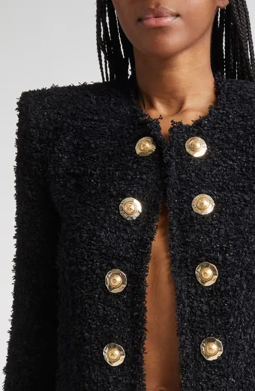 Balmain Tweed Spencer Jacket