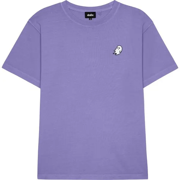 DALIX Ghost Midweight Garment Dye Tee - Purple Haze