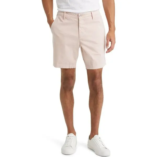 Ag Cipher 7-inch Chino Shorts - Vintage Pink