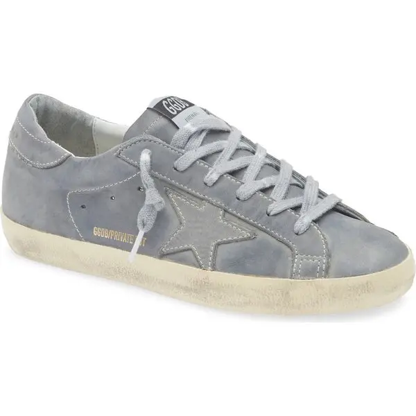 GOLDEN GOOSE Super-star Low-top Sneaker - Blue