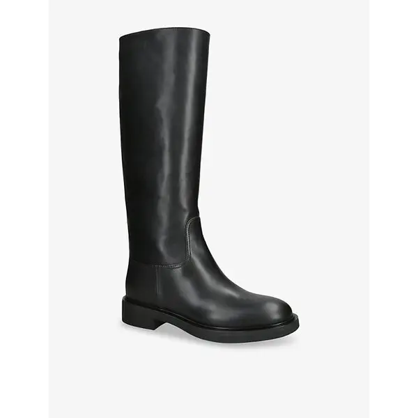 GIANVITO ROSSI Ascott Calf Leather Boots