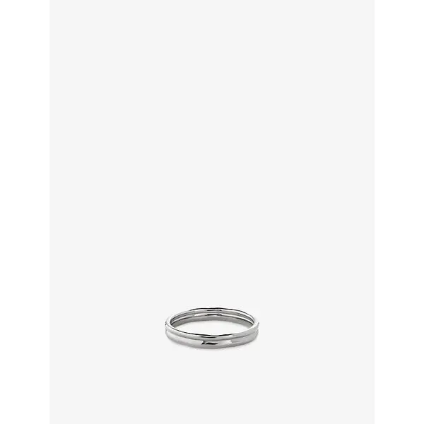 Monica Vinader Siren Muse Stacked Ring - Silver