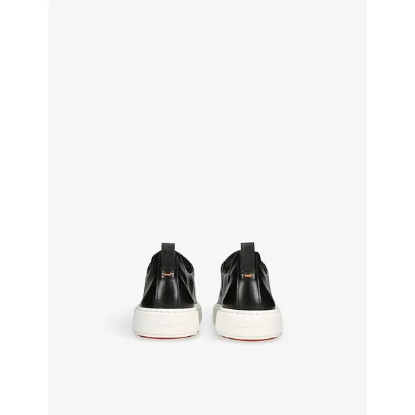 Santoni Clean Icon Leather Trainers