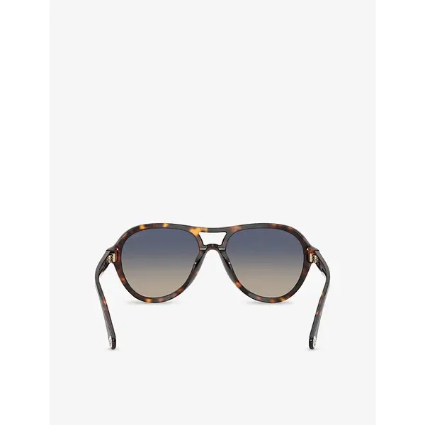 Chanel Ch5552u Pilot-frame Sunglasses