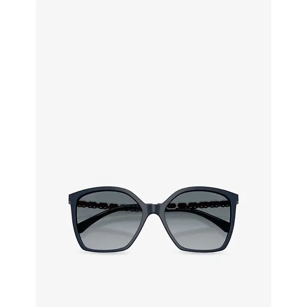 Chanel Ch5546q Polarised Square-frame Sunglasses