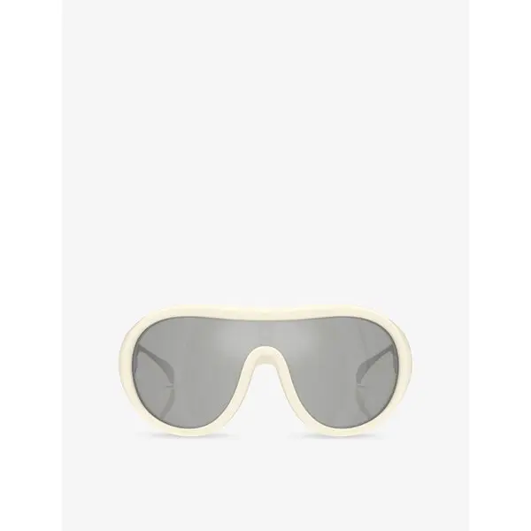 Moncler Pilot Frame Sunglasses - White