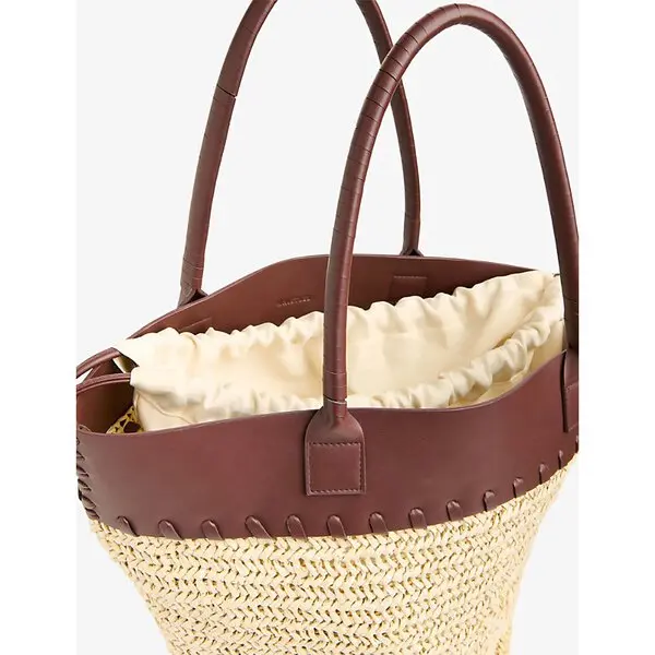 Whistles Ruhi Straw Tote Bag
