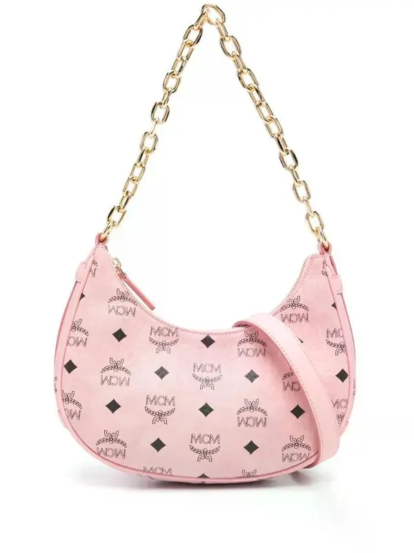 Mcm Monogram Tote Bag - Pink