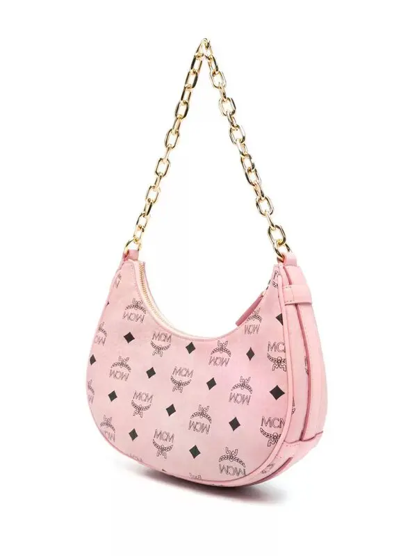Mcm Monogram Tote Bag - Pink