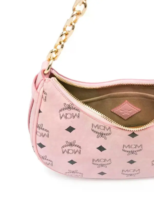 Mcm Monogram Tote Bag - Pink