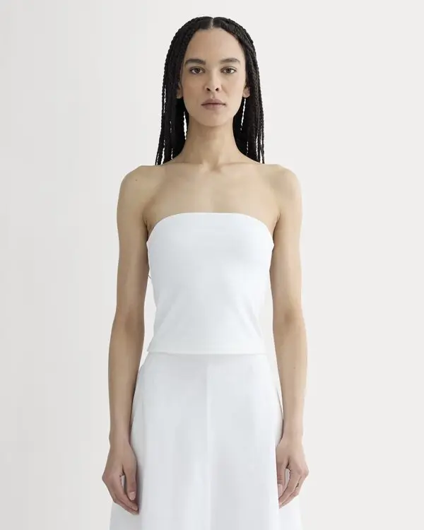 Everlane Form Tube Top - White