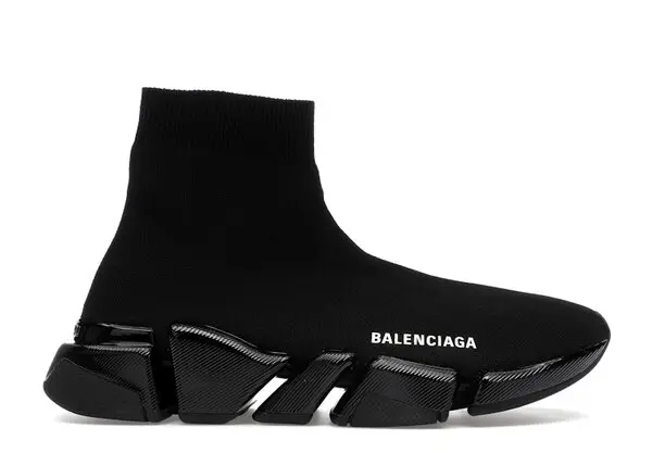 Balenciaga Speed 2.0 Recycled Sneakers - Black