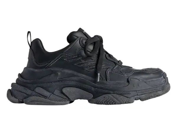 Balenciaga Triple S Sporty Sneakers - Black
