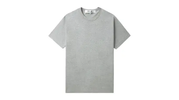 Play Comme Des Garcon Heart Emblem T-shirt - Grey