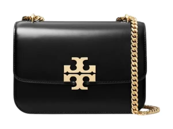Tory Burch Eleanor Small Convertible Shoulder Bag - Black