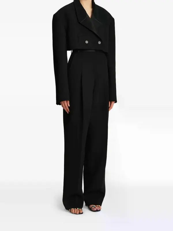 Khaite Cullen Trousers - Black