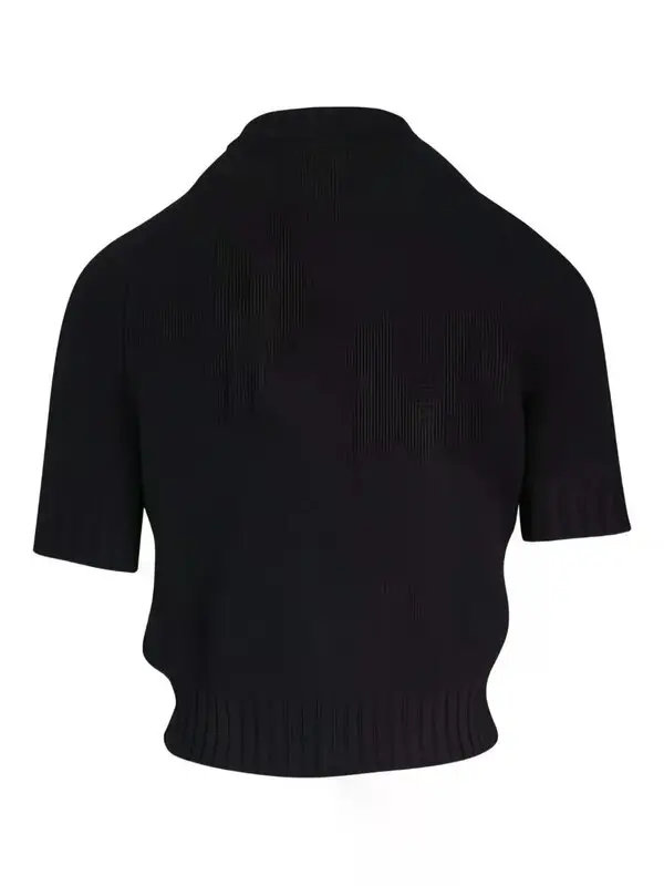 Khaite Short-sleeve Button-up Cardigan - Black