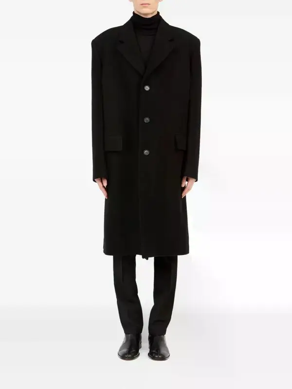 MAISON MARGIELA Single-breasted Coat - Black