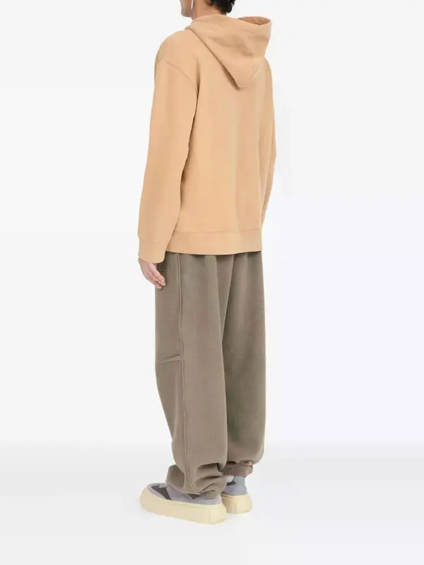MAISON MARGIELA Embroidered Graphic Hoodie - Neutrals
