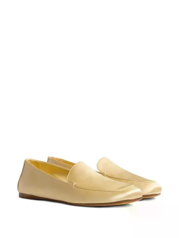 Khaite Monroe Slip-on Loafers - Yellow