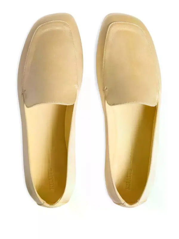 Khaite Monroe Slip-on Loafers - Yellow