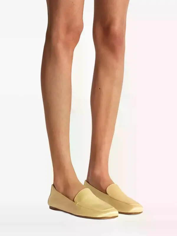Khaite Monroe Slip-on Loafers - Yellow