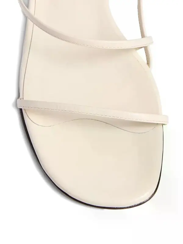 Khaite Loop Flat Sandals - Neutrals
