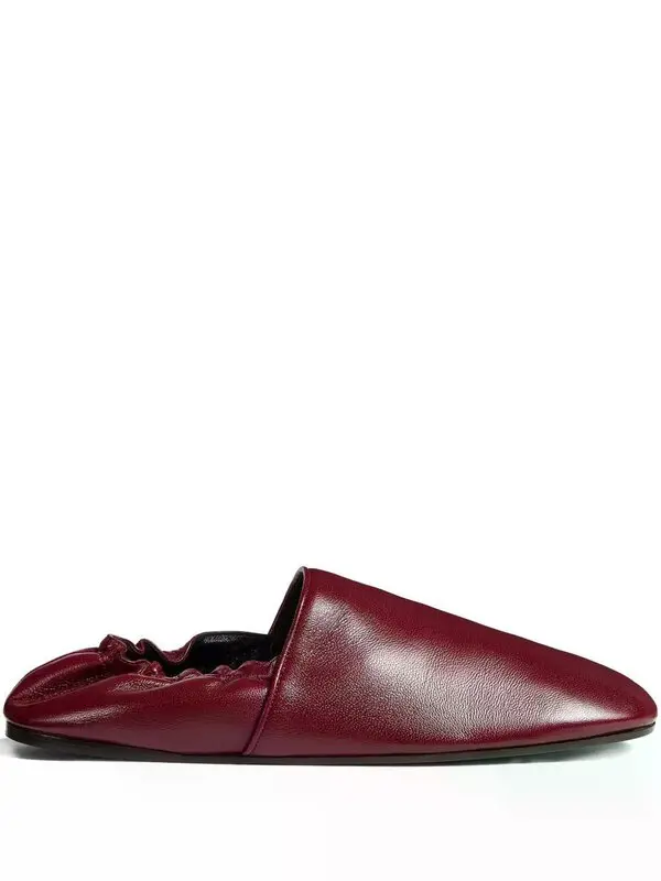 Khaite Banks Ballerina Flats - Red