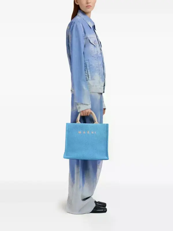 Marni Denim Tote Bag