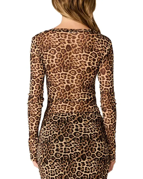 NIA Cheetah Print Top
