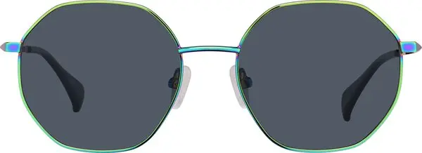 Zenni Geometric Full Rim Sunglasses - Multicolor