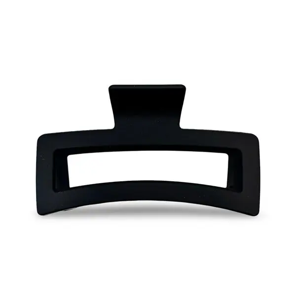 HEADBANDS OF HOPE Extra Large Rectangular Claw Clip - Black