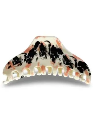 HEADBANDS OF HOPE Claw Clip - Coral Black