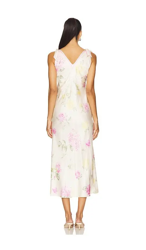 LoveShackFancy Perri Floral Dress