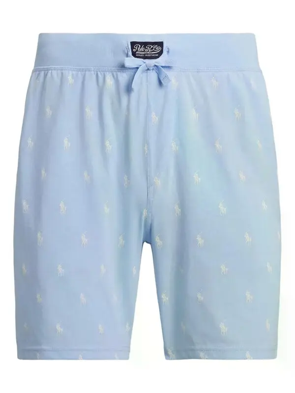 Polo Ralph Lauren Cotton Slim-fit Sleep Shorts - Blue