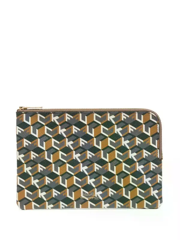 Undercover Graphic-print Wallet - Neutrals