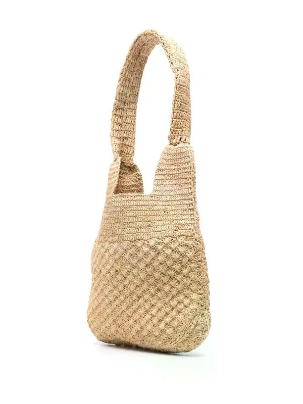 Isabel Marant Étoile Praia Woven Raffia Tote Bag - Neutrals