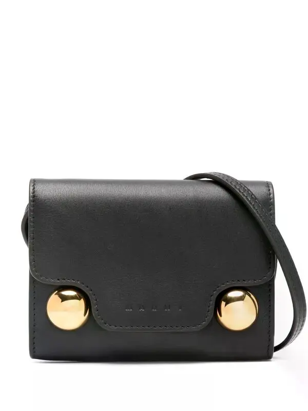 Marni Logo-debossed Wallet - Black