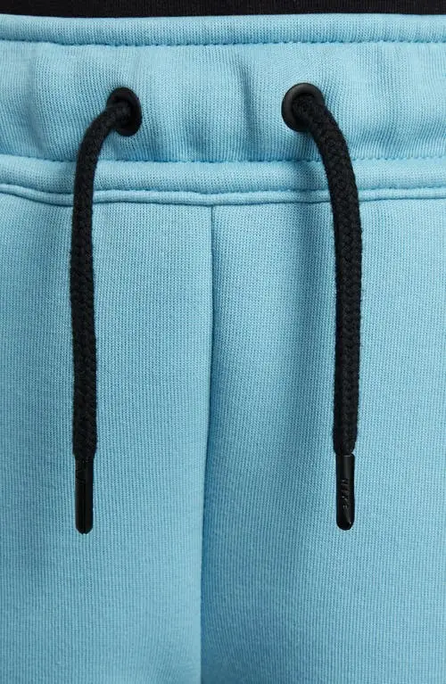 Nike Sportswear Tech Fleece Shorts - Denim Turquoise/black/black