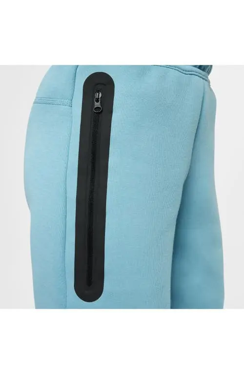 Nike Sportswear Tech Fleece Shorts - Denim Turquoise/black/black