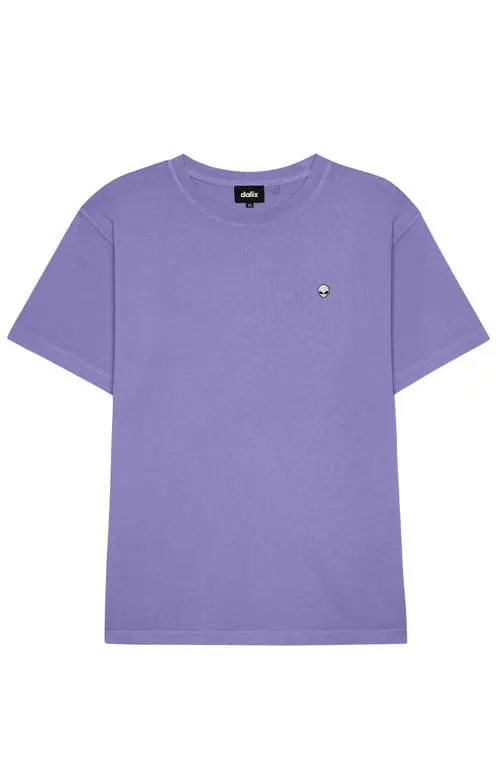 DALIX Lil Alien Midweight Garment Dye Tee - Purple Haze