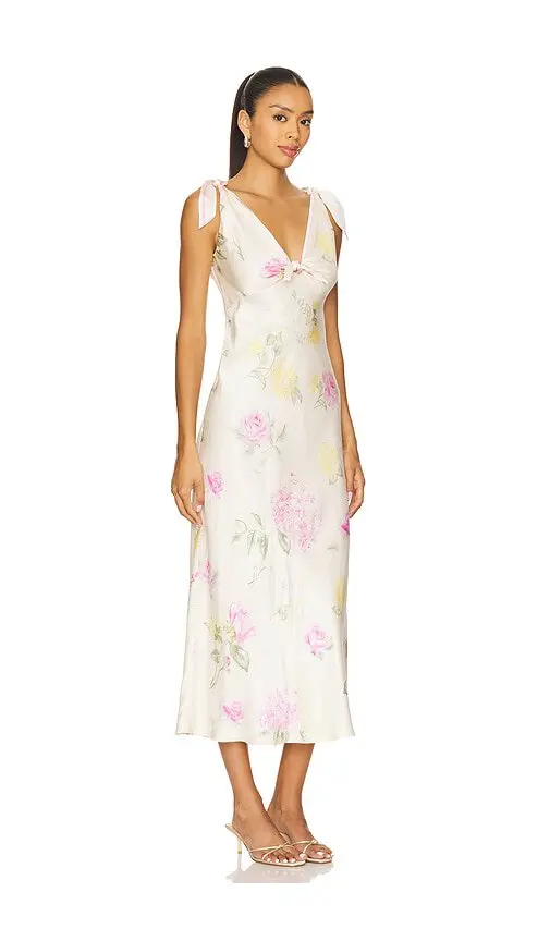 LoveShackFancy Perri Dress - Sunlit Rose